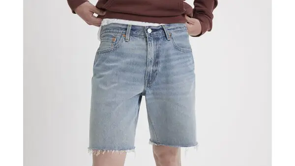 LEVI'S 468 Loose 9" Inseam Denim Shorts