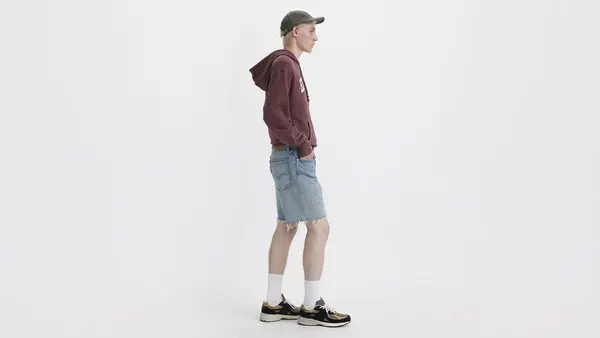 LEVI'S 468 Loose 9" Inseam Denim Shorts