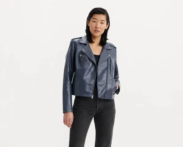 LEVI'S Faux Leather Moto Jacket - Odyssey