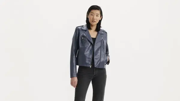 LEVI'S Faux Leather Moto Jacket