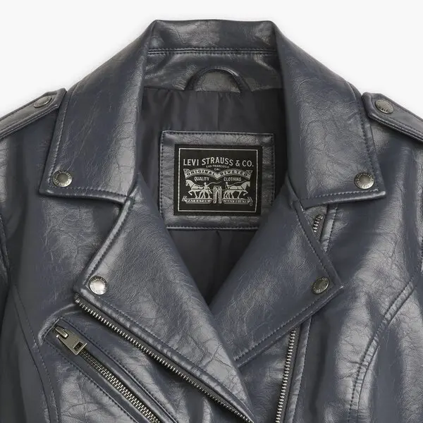 LEVI'S Faux Leather Moto Jacket