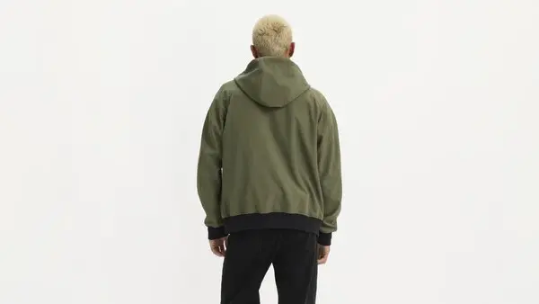 LEVI'S Soft Shell Hoodie Bomber Jacket