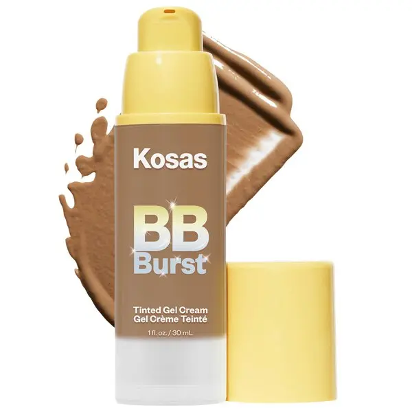 KOSAS Bb Burst Tinted Moisturizer Gel Cream With Copper Peptides - Medium Deep Warm Olive 35