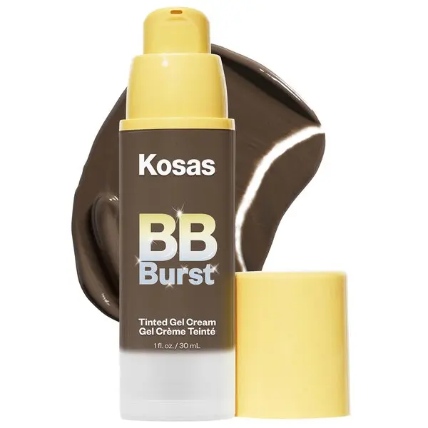 KOSAS Bb Burst Tinted Moisturizer Gel Cream With Copper Peptides - Rich Deep Neutral Olive 44