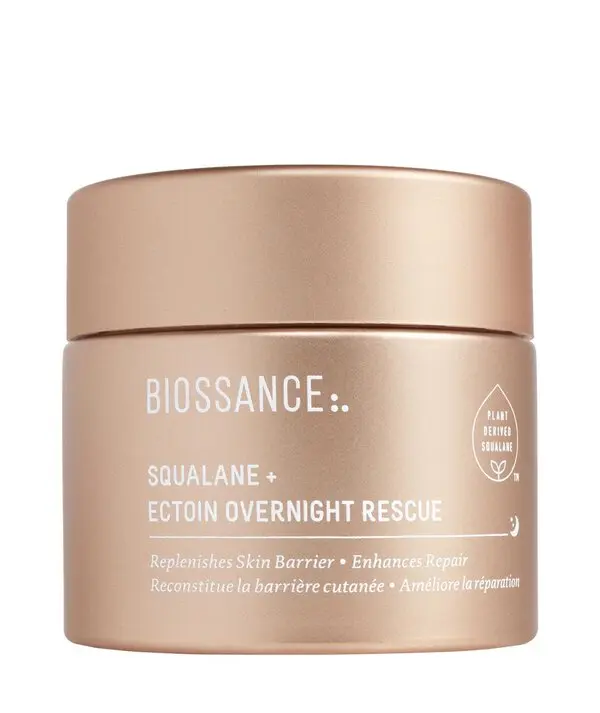 Biossance Ectoin Overnight Rescue Deep Repair Night Moisturizer + Squalane - One-color