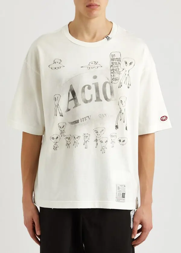 maison MIHARA YASUHIRO Acid Printed Tシャツ Maison Mihara Yasuhiro