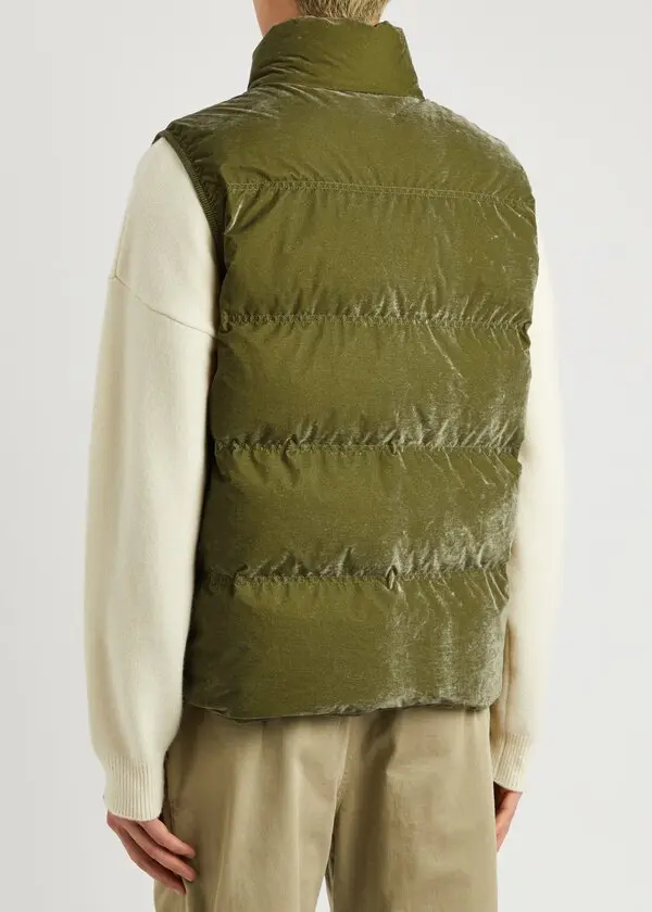 Moncler Natadola Quilted Flocked Gilet