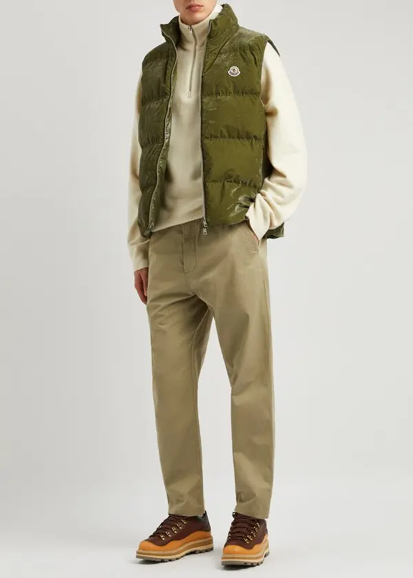 Moncler Natadola Quilted Flocked Gilet