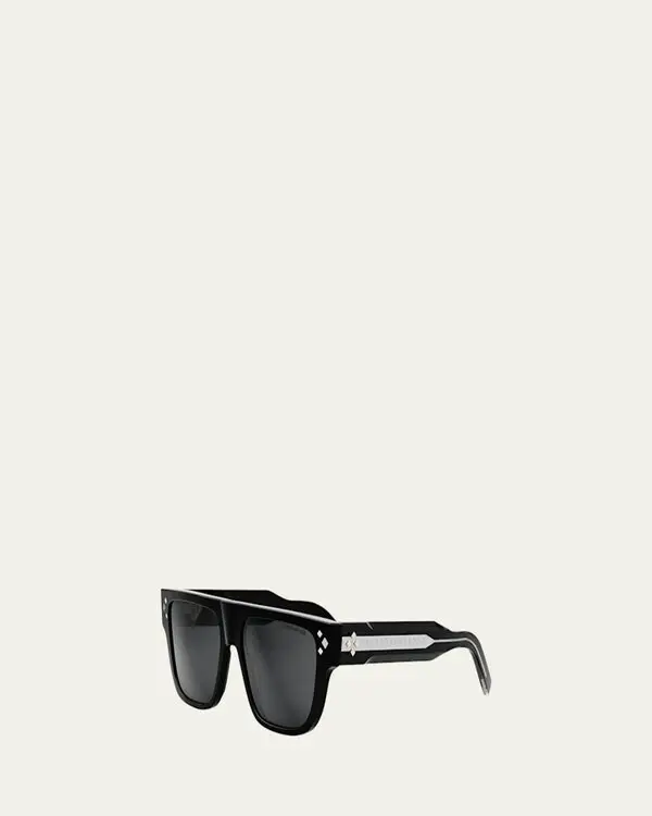 Dior Cd Diamond S6i Square Sunglasses - Sblksmk