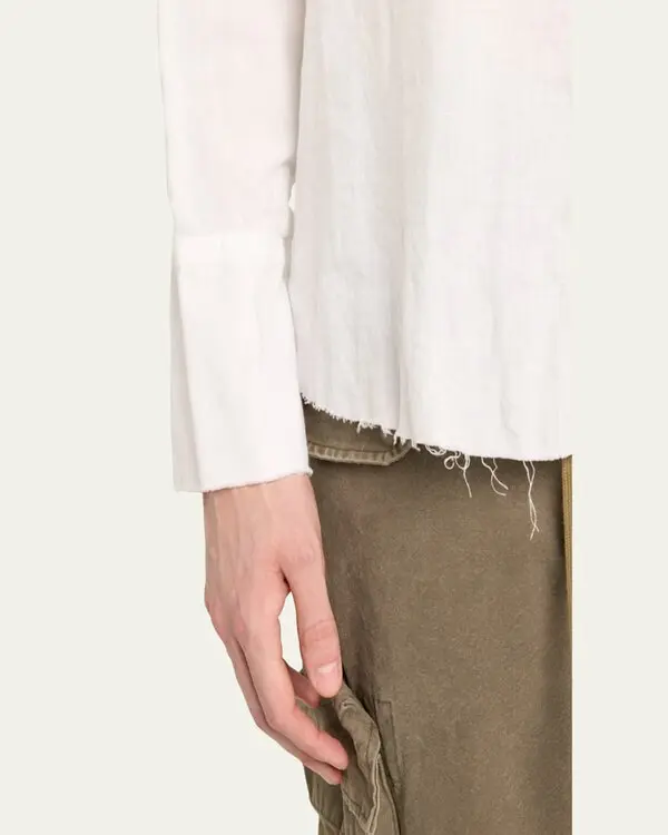 GREG LAUREN Linen Studio Shirt