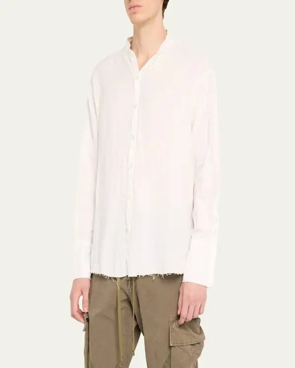 GREG LAUREN Linen Studio Shirt