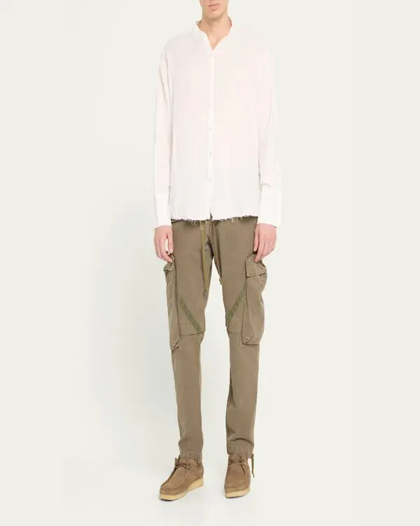 GREG LAUREN Linen Studio Shirt