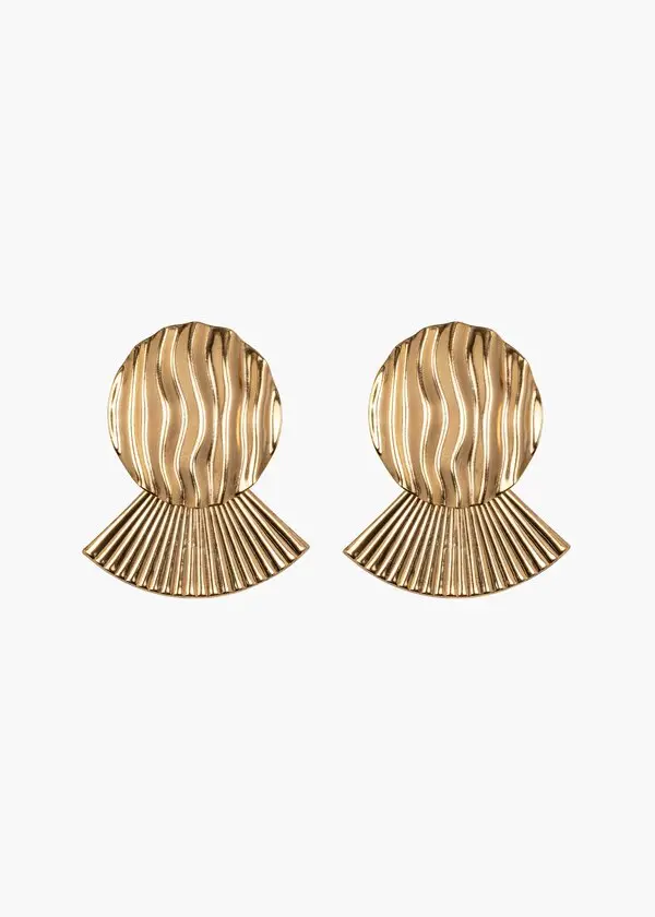 JENNIFER BEHR Bruna Earrings - Gold