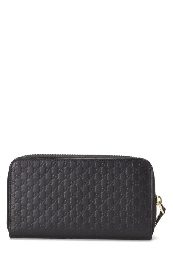 Gucci Microguccissima Leather Zip Around Wallet