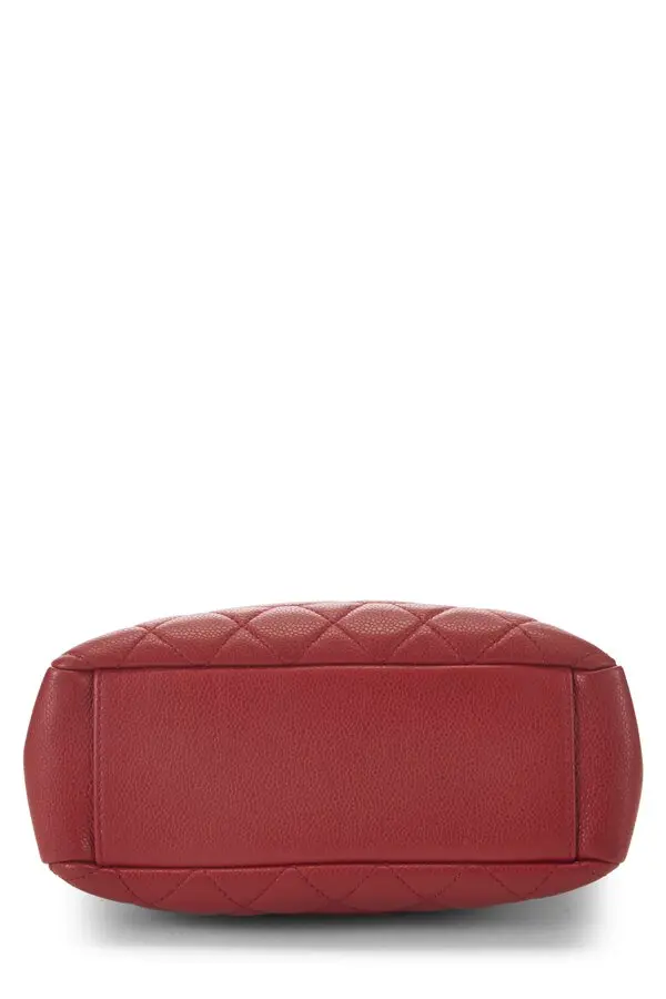 Chanel Quilted Caviar Shopping Tote