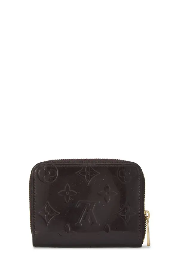 LOUIS VUITTON Amarante Monogram Vernis Zippy Coin Purse - Purple