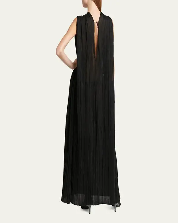 open lace back dress Jil Sander Pleated Poplin Dress in Green, size 38 (fits size 10 ish)  The  Sequel Sale