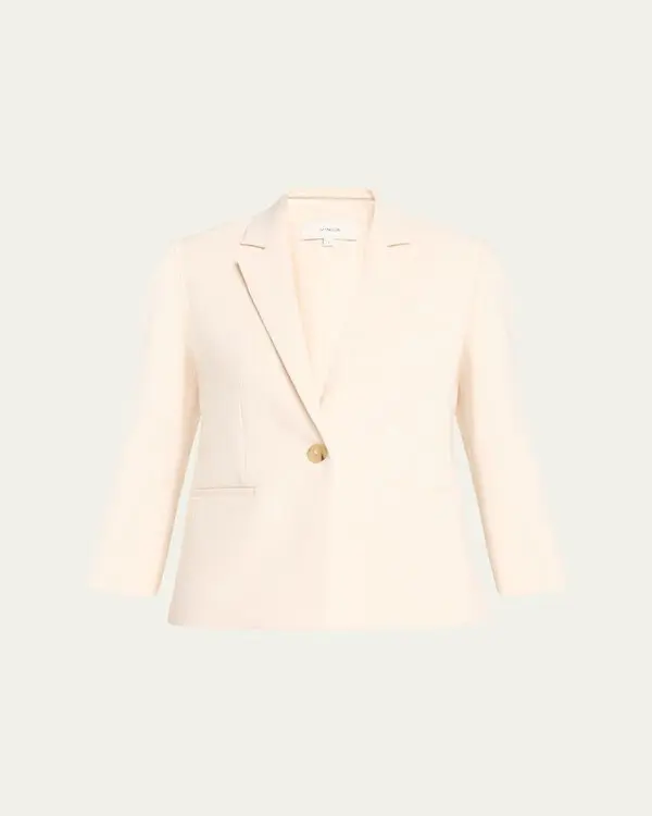 Vince Shrunken Blazer - Off White