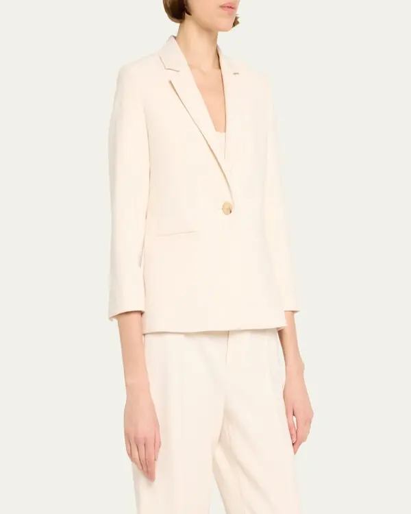 Vince Shrunken Blazer - Off White