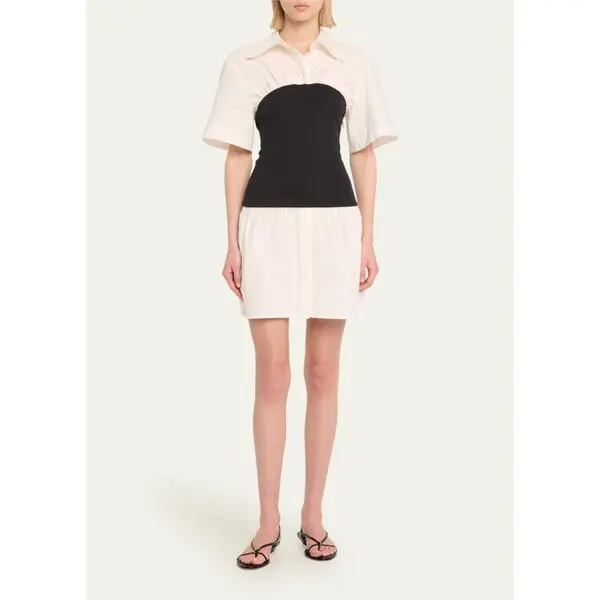 Anna Quan Kali Combo Mini Shirtdress