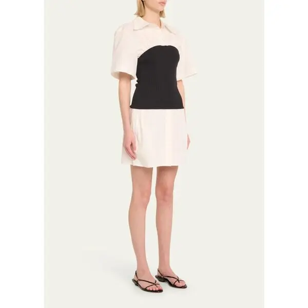 Anna Quan Kali Combo Mini Shirtdress