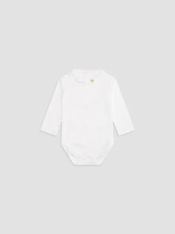 MARIE-CHANTAL Baby's Home Sweet Home Collared Bodysuit