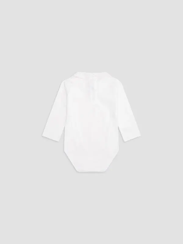 MARIE-CHANTAL Baby's Home Sweet Home Collared Bodysuit