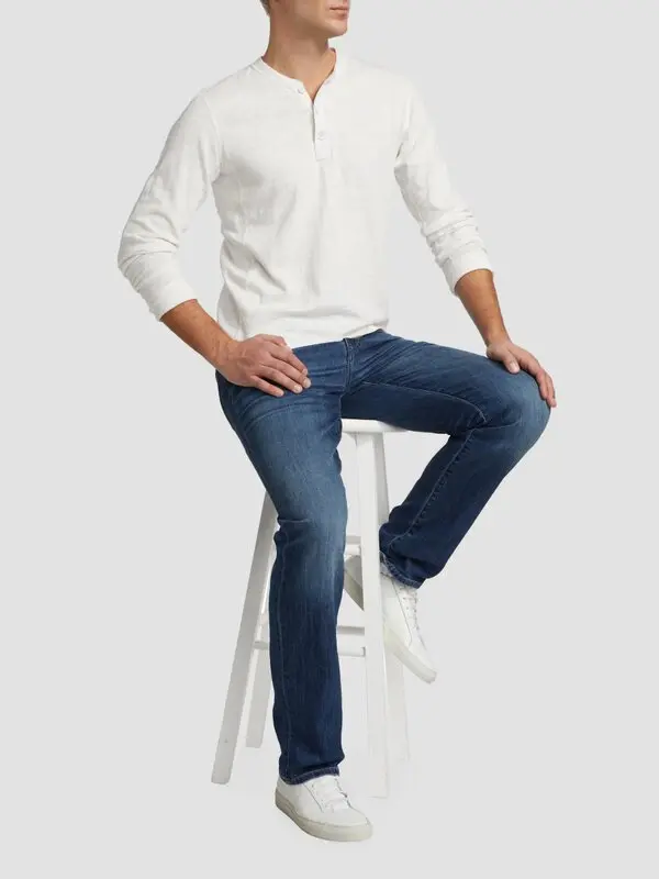 7 For All Mankind Stretch Straight-leg Jeans