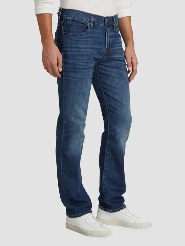 7 For All Mankind Stretch Straight-leg Jeans