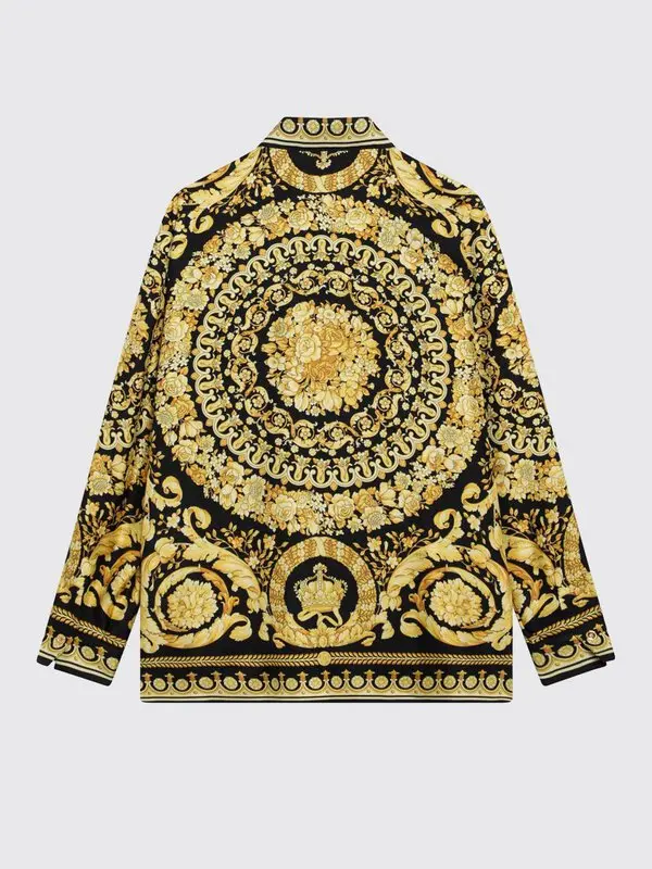 Versace Print Shirt - Black