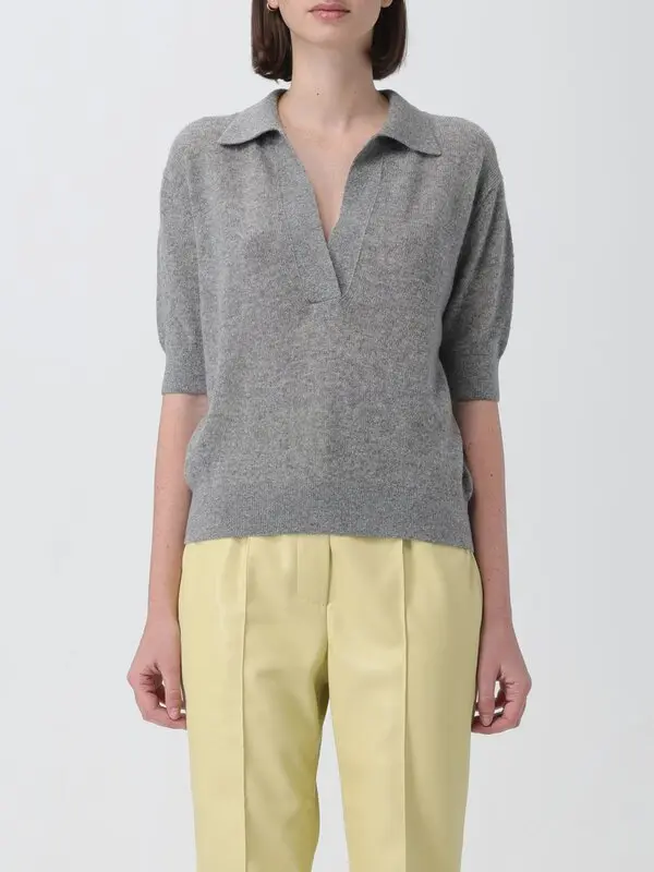 Khaite Knit Polo Sweater