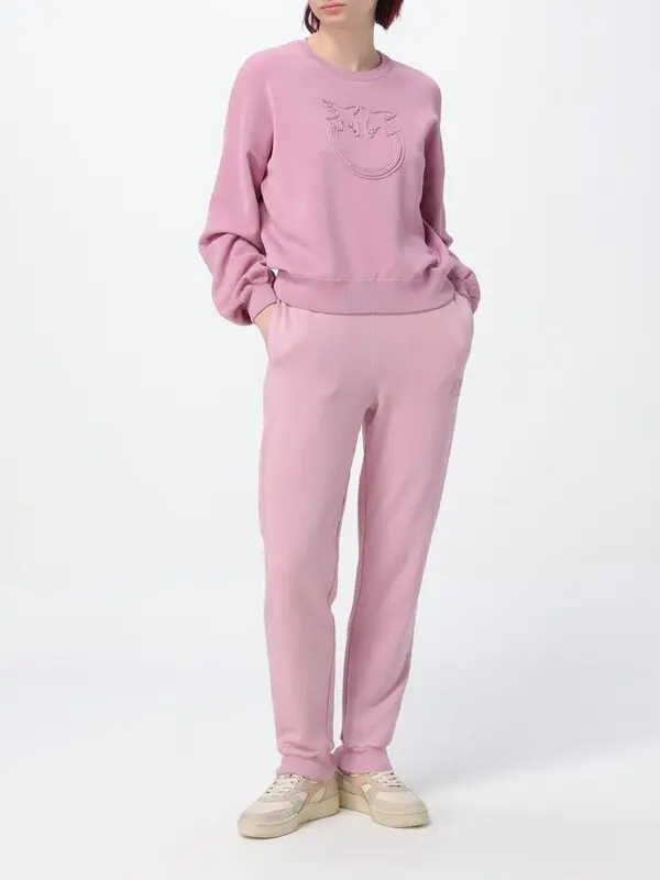 Pinko Jogger Pants With Drawstring Waist - Pink