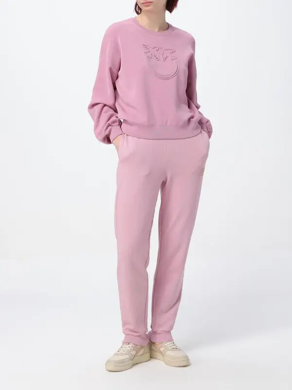 Pinko Jogger Pants With Drawstring Waist - Pink