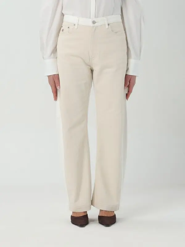 Stella McCartney Paneled Jeans - White