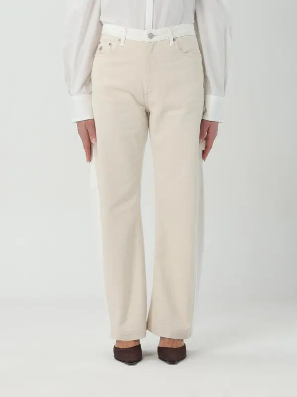 Stella McCartney Paneled Jeans - White