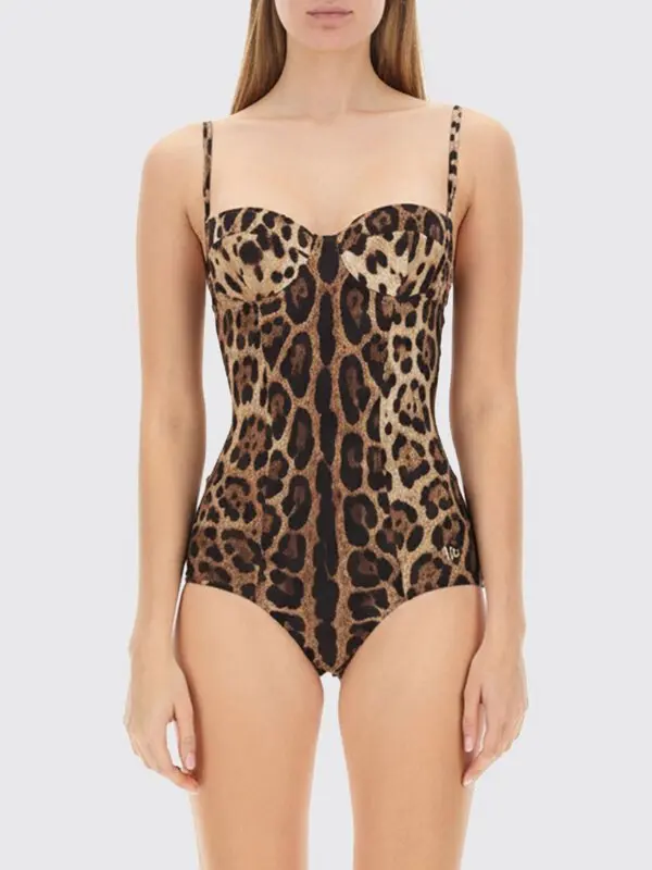 Dolce & Gabbana Printed One-piece Swimsuit - Multicolor
