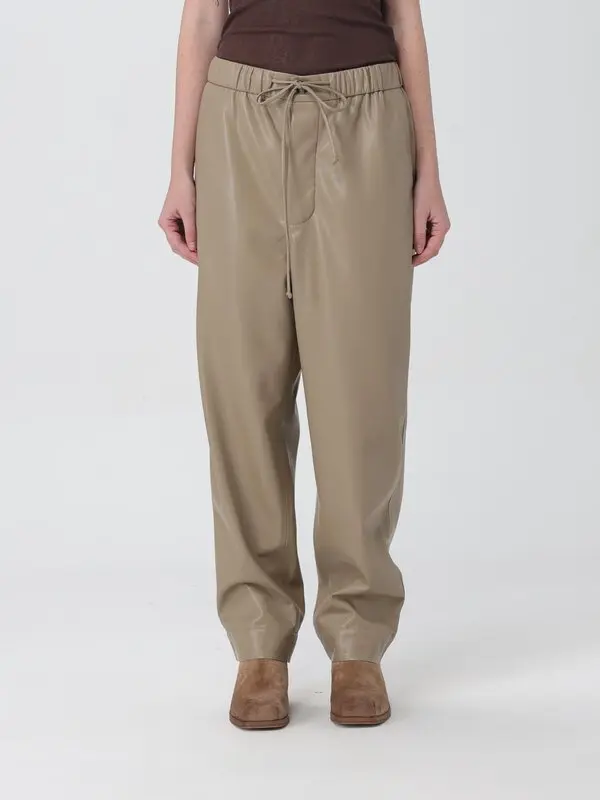 Nanushka Tailored Drawstring Trousers - Coffee