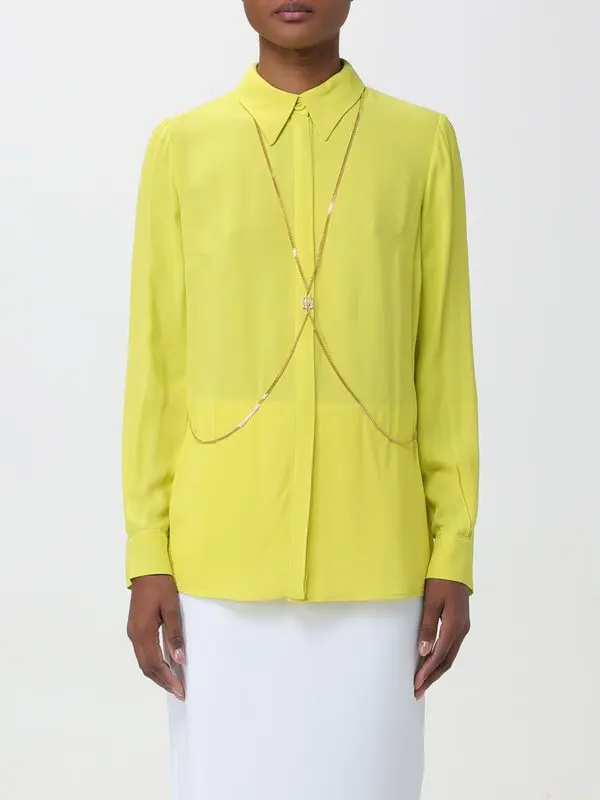 Elisabetta Franchi Shirt With Gold-tone Buckle Detail