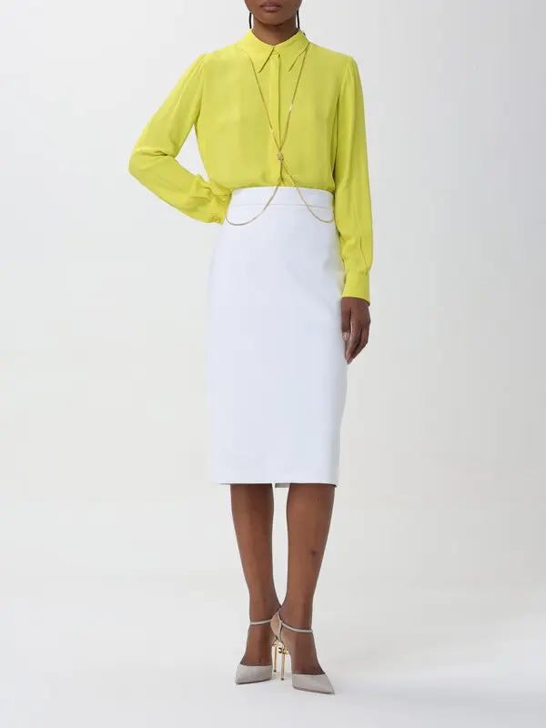 Elisabetta Franchi Shirt With Gold-tone Buckle Detail