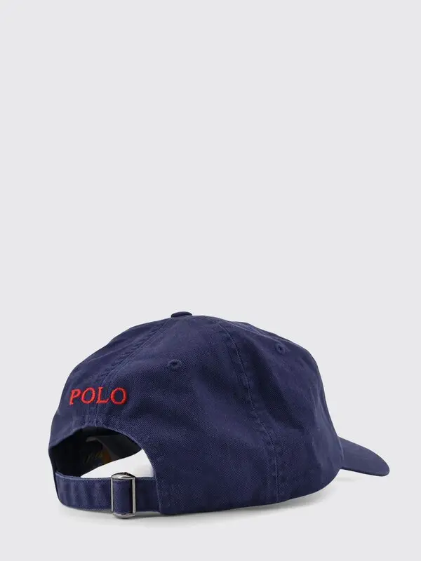 Polo Ralph Lauren Cotton Baseball Cap With Embroidered Logo - Navy
