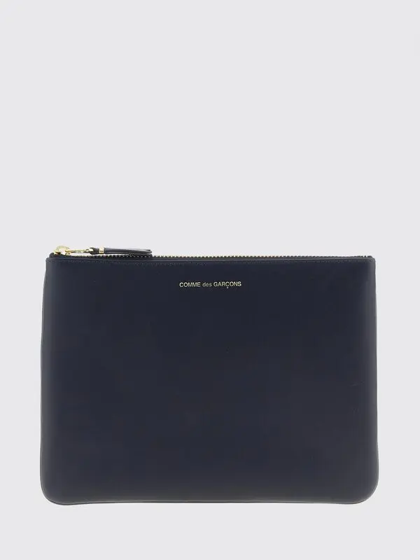 Comme Des Garçons Leather Pouch - Blue