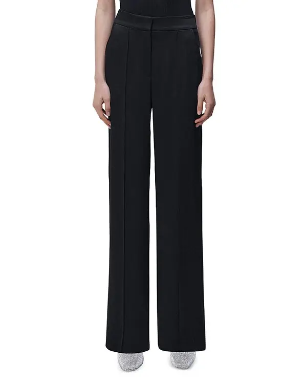 Simkhai Kyra Wide Leg Trousers - Black