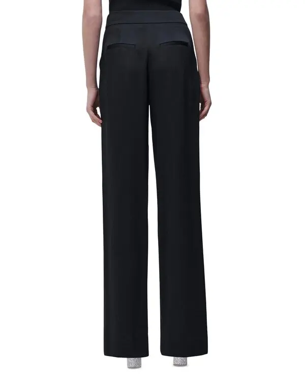 Simkhai Kyra Wide Leg Trousers - Black