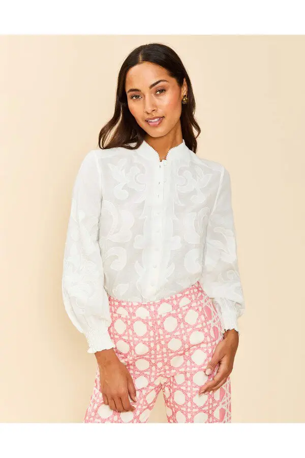 Mestiza New York Iman Barong Top
