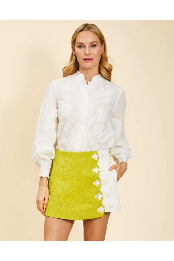 Mestiza New York Iman Barong Top