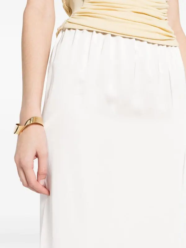 Fabiana Filippi Duchess-satin Maxi Skirt