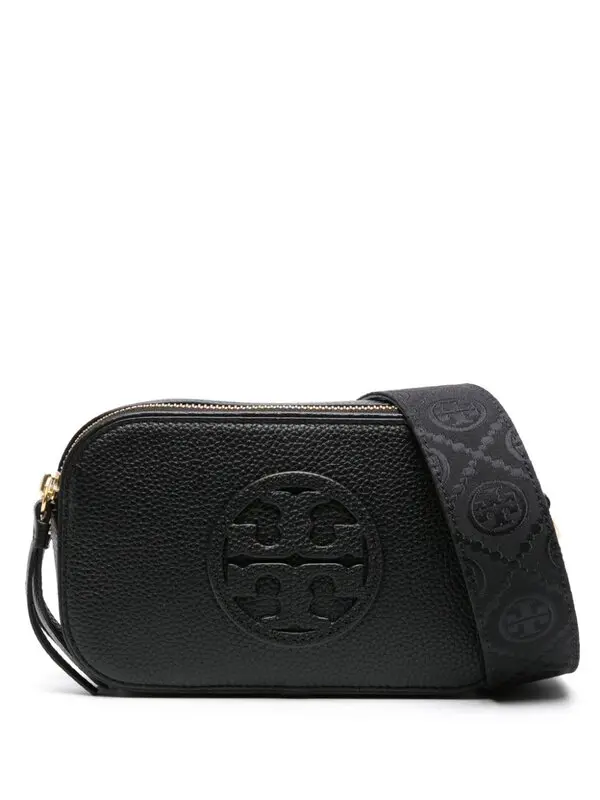 Tory Burch Small Miller Leather Crossbody Bag - Black