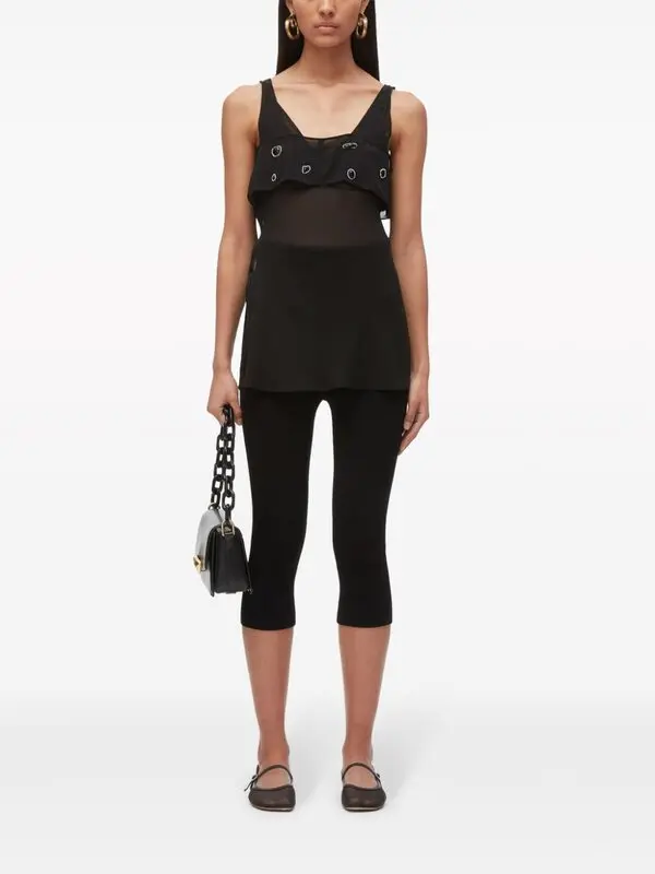 3.1 Phillip Lim Gemstone-embellished Silk Tank Top