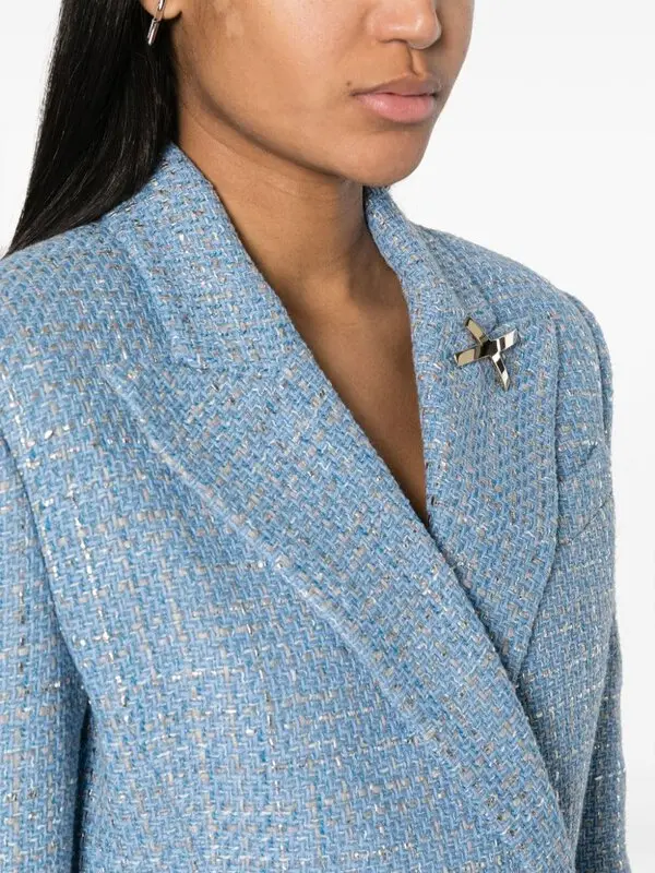 GENNY Cropped Tweed Jacket