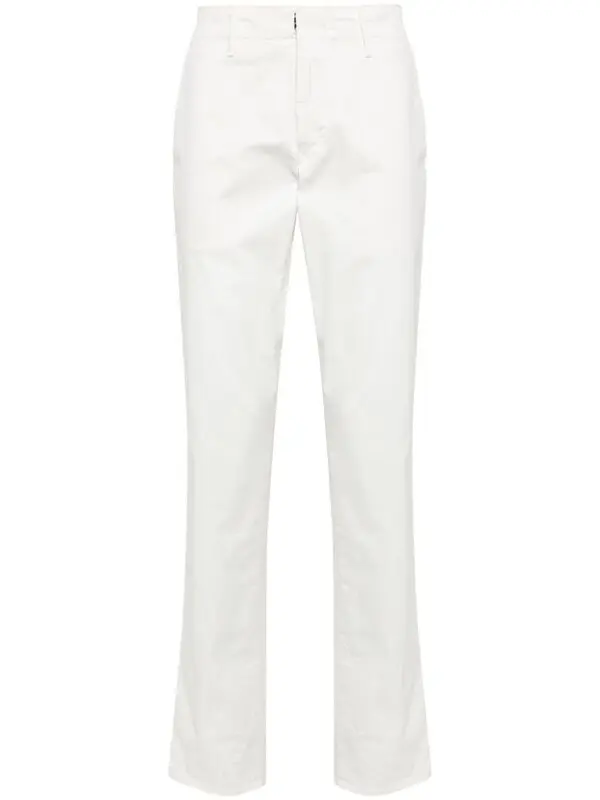 Incotex Mid-rise Straight-leg Trousers - Neutrals